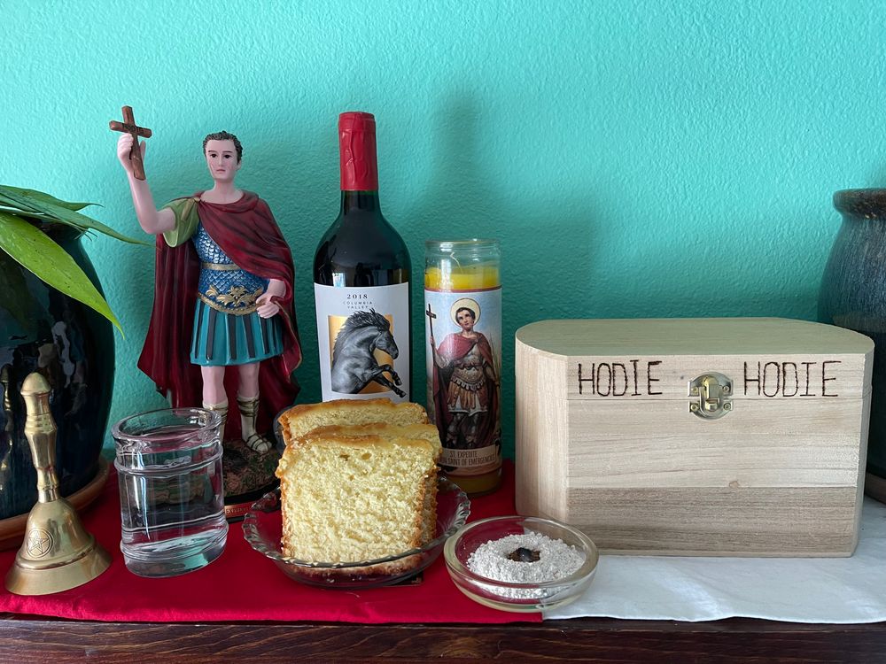 Working with Saint Expedite